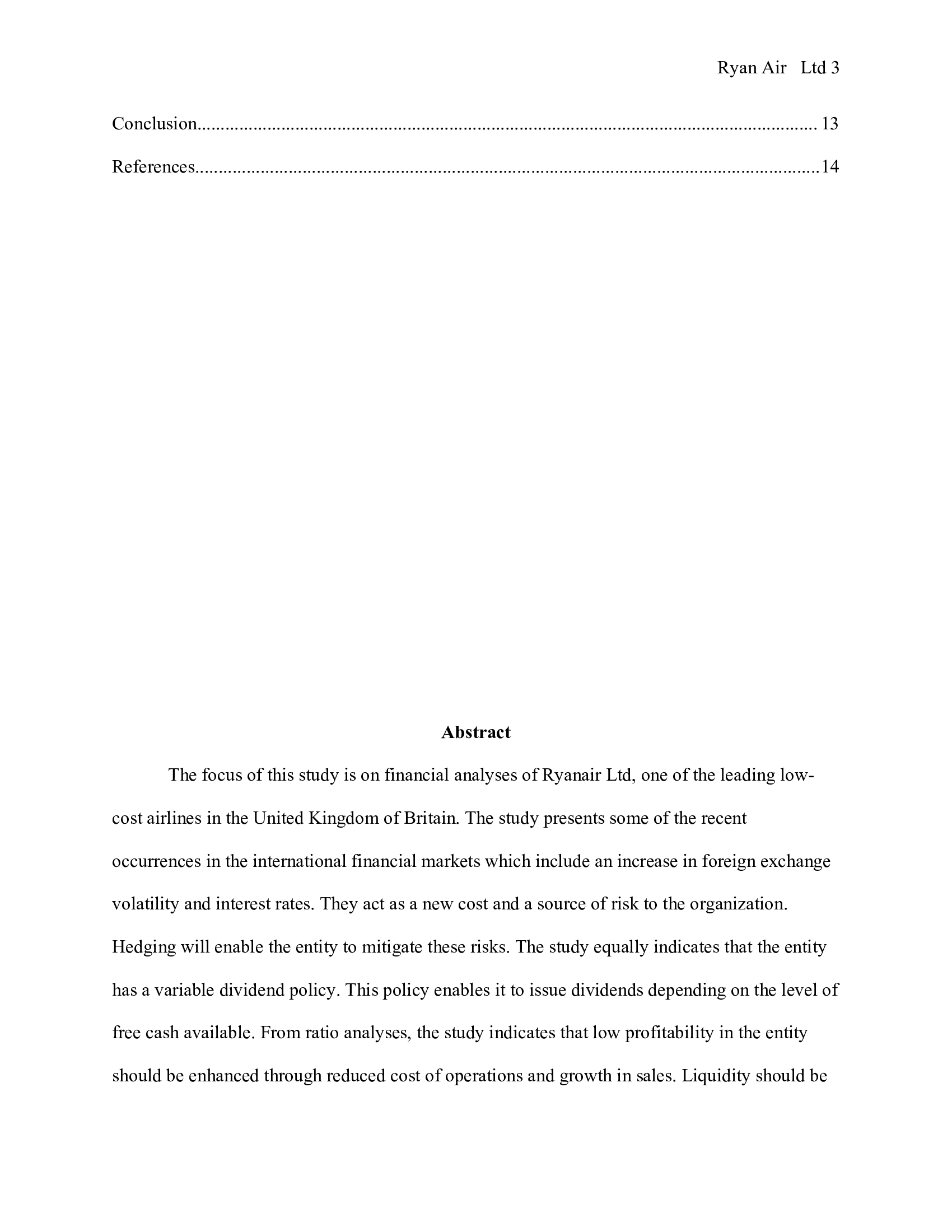 Choose a Multinational Enterprise (MNE) listed on an internationally ...