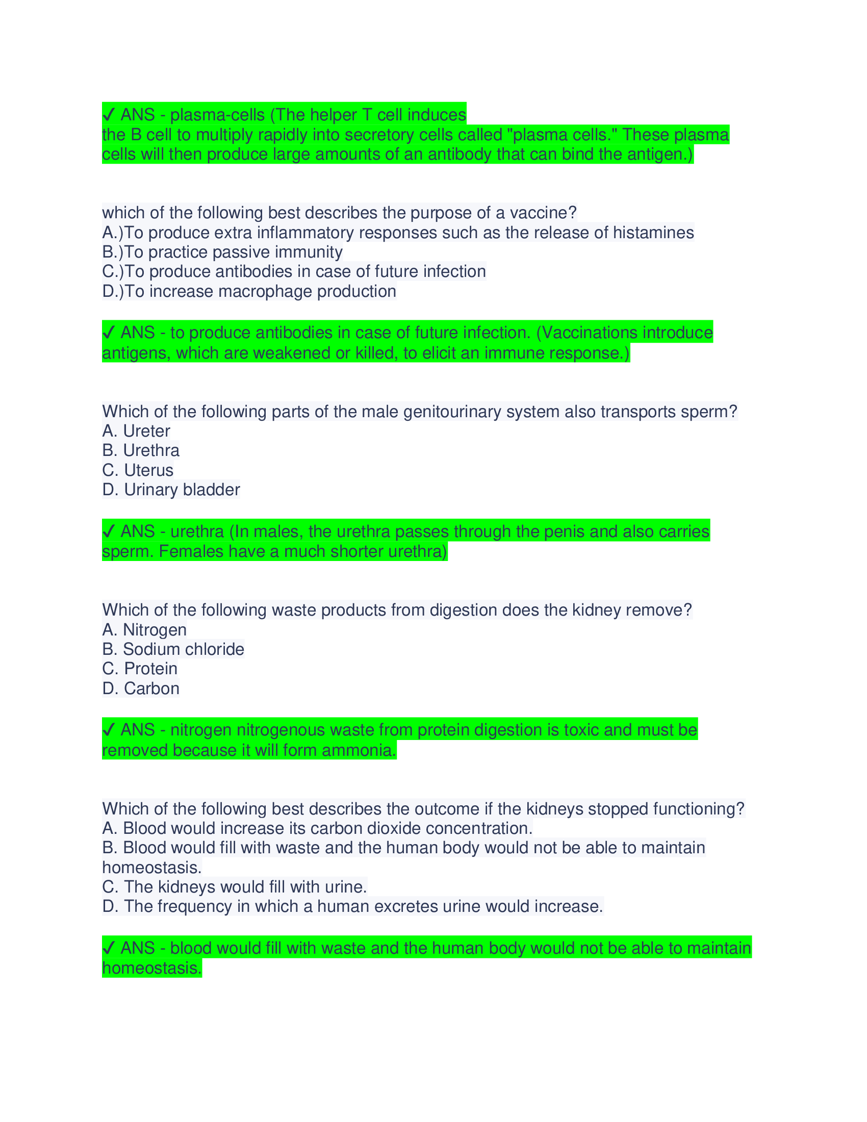 ATI TEAS SCIENCE PRACTICE TEST LATEST UPDATE 2023, 2024 REAL EXAM ...