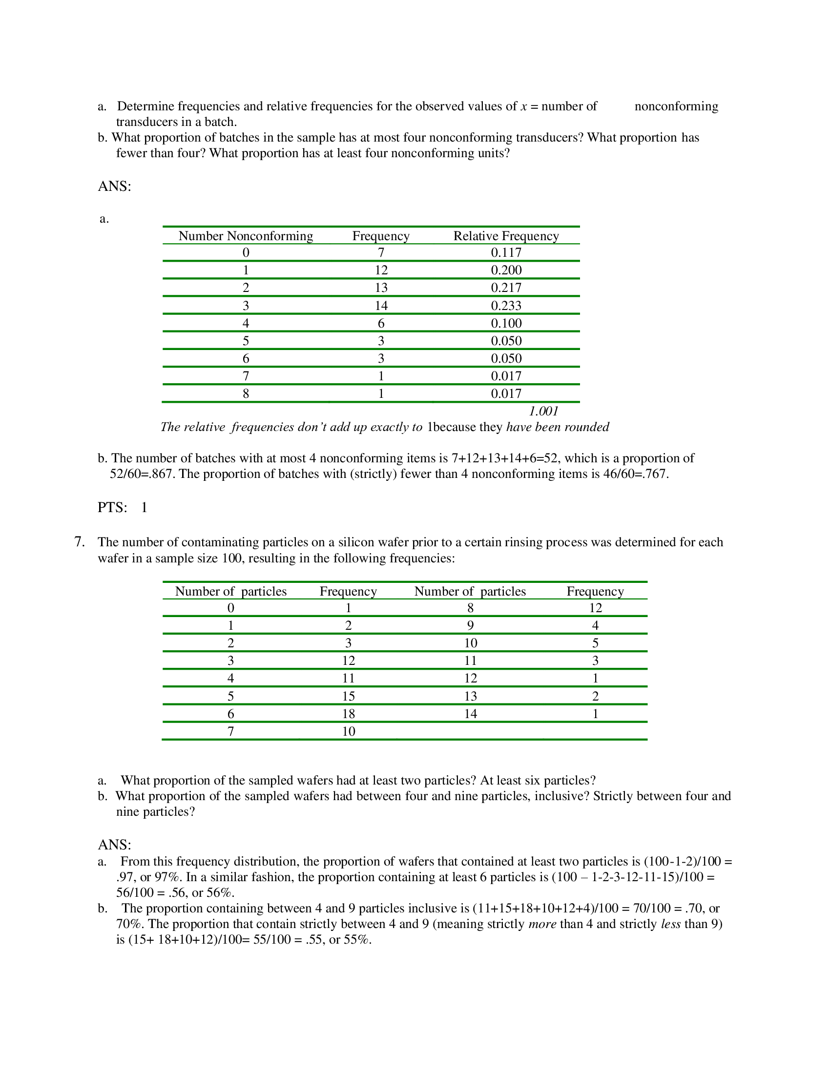 Test Bank For Probability And Statistics For Engineering And The ...