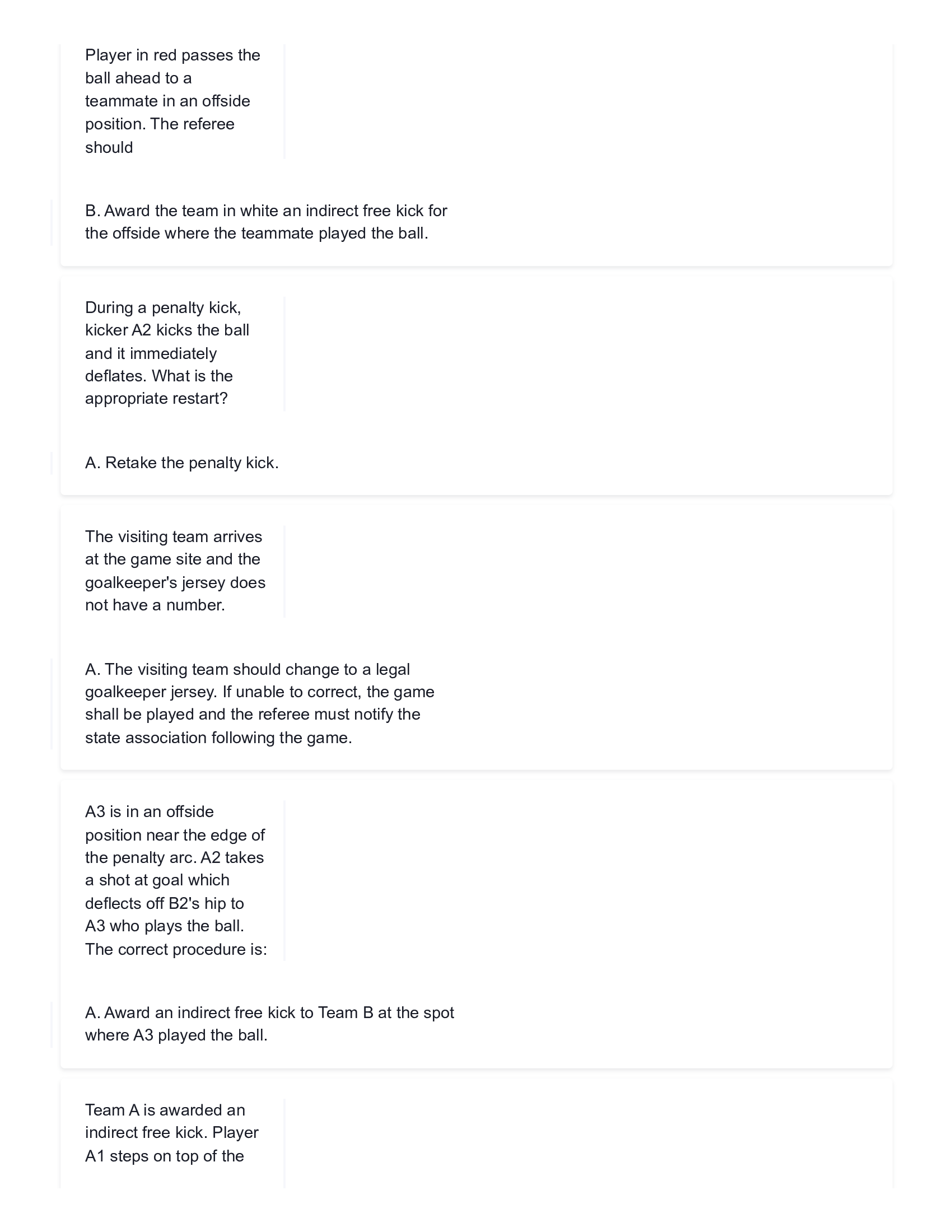 COMPLETE 2026 NFHS SOCCER TEST GUIDE WITH ACCURATE ANSWERS - Pasing Grades